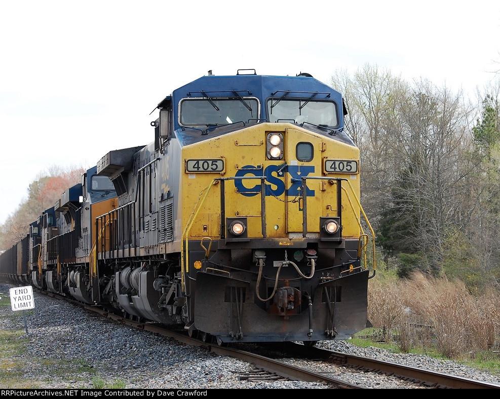 CSX 405 on the BB Line
